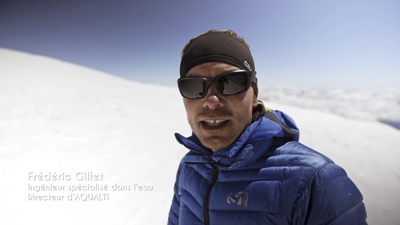 FREDERIC GILLET - Des microplastiques au sommet du Mont-Blanc - Aqualti.org